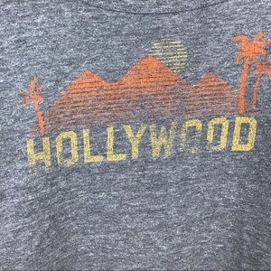 Retro Band | Tops | Retro Band Hollywood Grey Crop Top | Poshmark